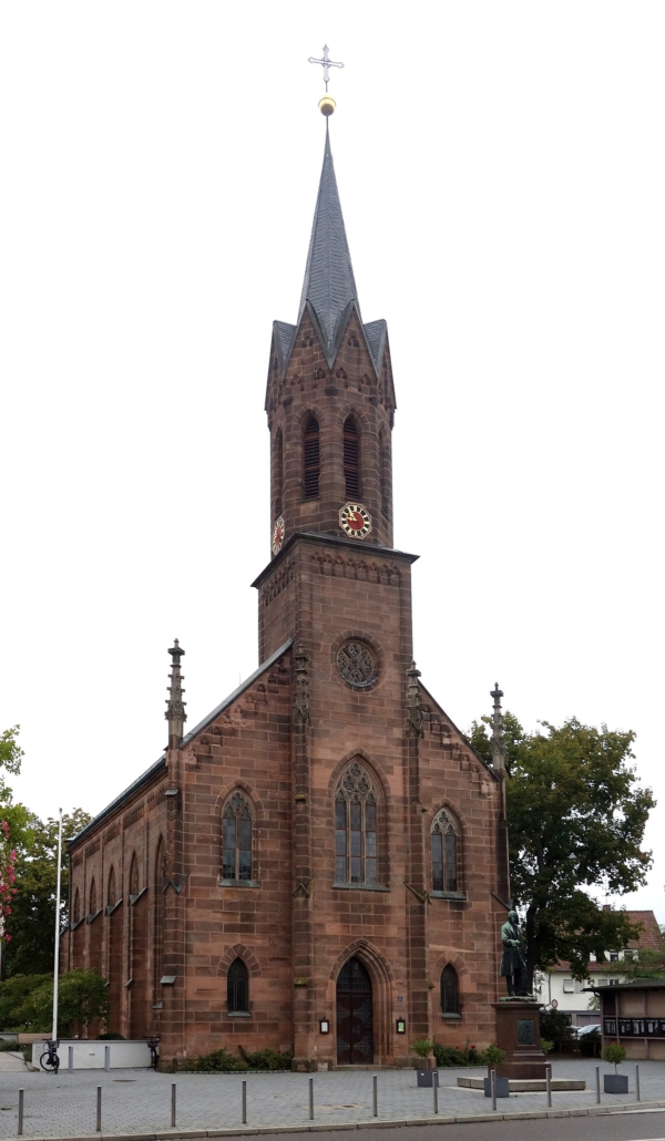 Stein - Turm der Martin-Luther-Kirche - Büchertürme Stein - Turm der Martin-Luther-Kirche - Büchertürme